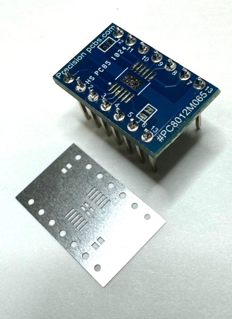 12 Lead Narrow Width SOIC to DIP – #PC8012M65 – Precision PCBS Data Sheets